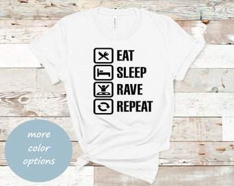 Eat Sleep Rave | Etsy