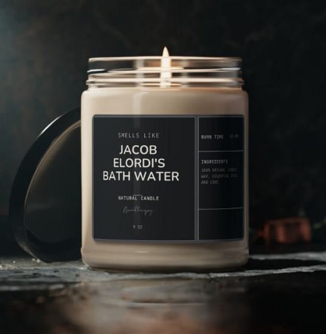 Jacob Elordi's Bath Water Candle , Smells Like Candle, Saltburn Candle ...
