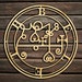 King Beleth Sigil Wall Decor From Natural Wood / Hanger Emblem | Etsy