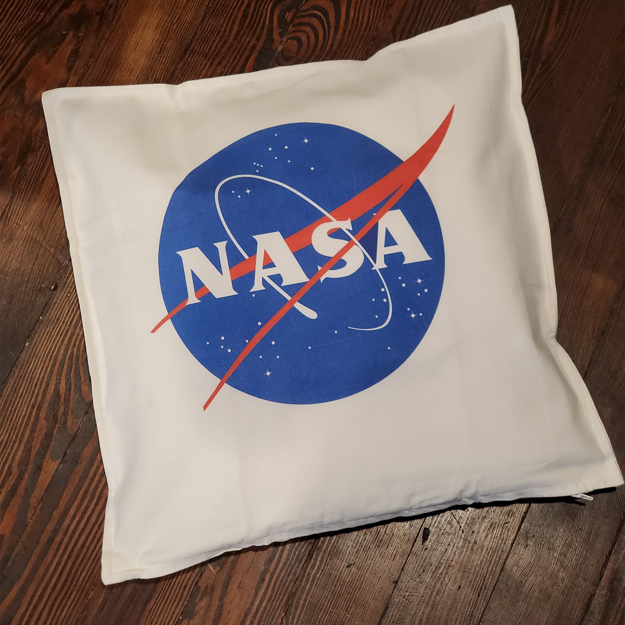 NASA Signature Meatball Logo Geek 20x20 Home Decor Throw - Etsy