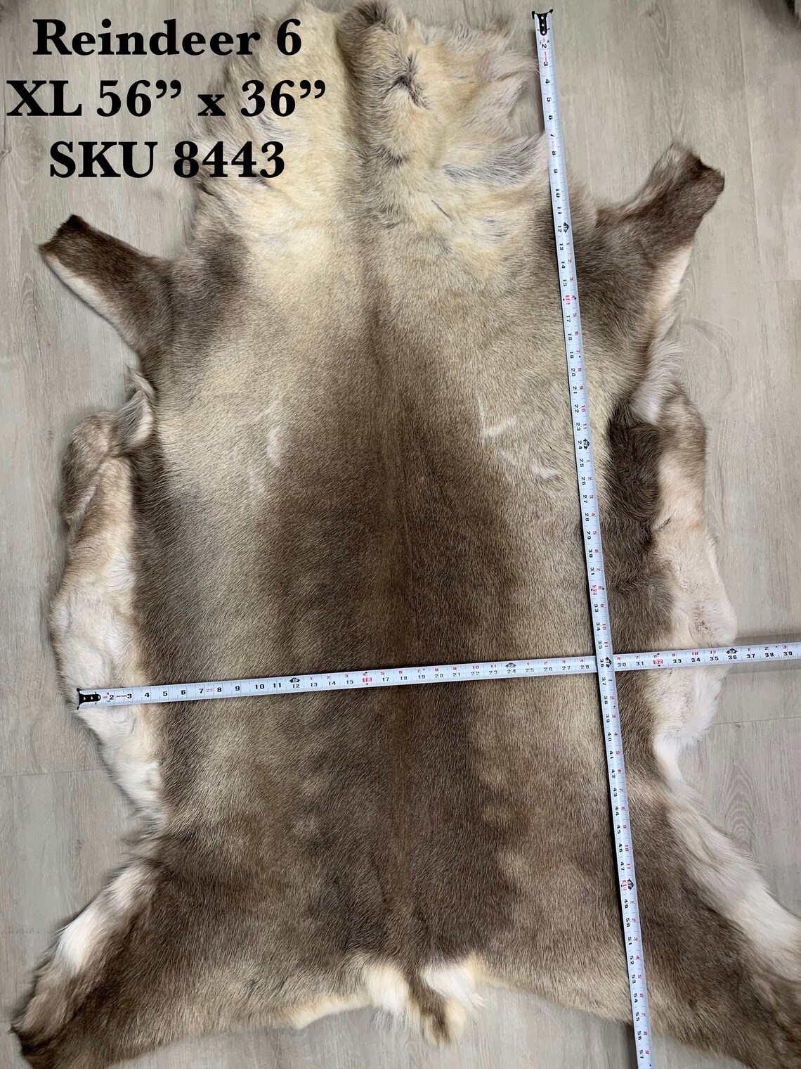 Reindeer Rug / Scandinavian Reindeer Hide / Genuine Reindeer | Etsy