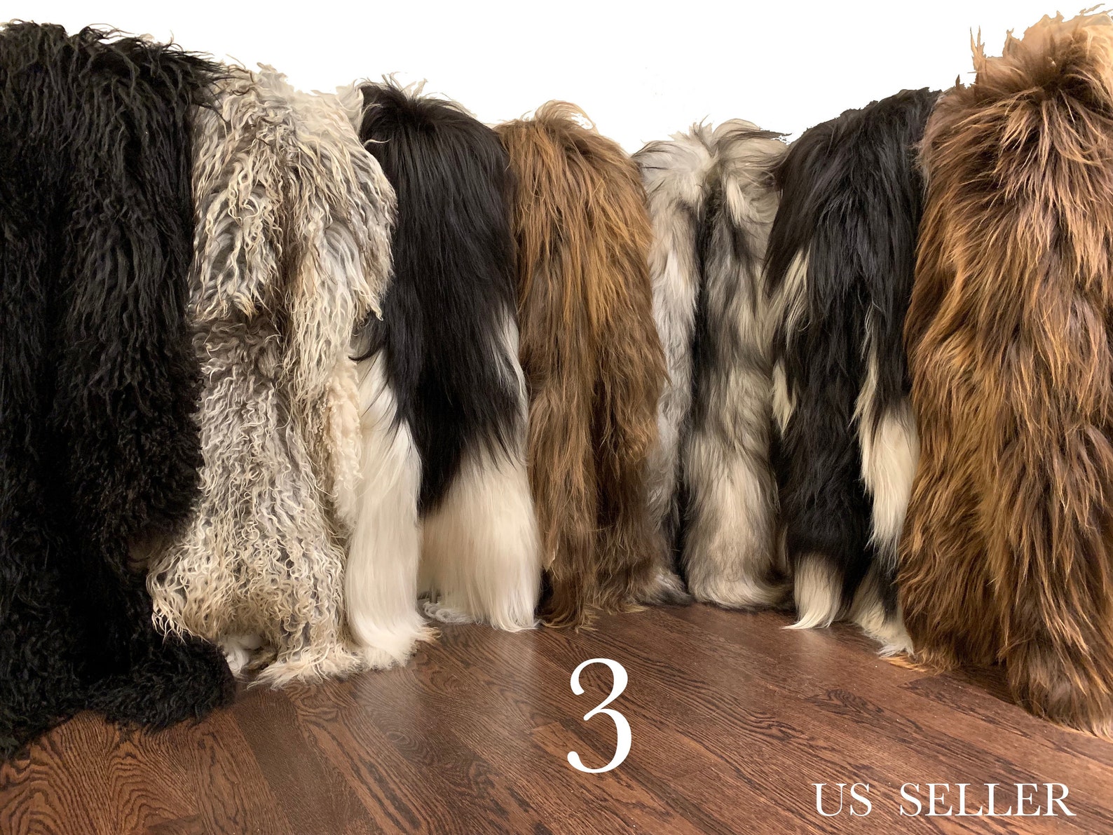 XXL Natural Icelandic Sheepskin Rug / Beautiful Natural Sheepskin ...