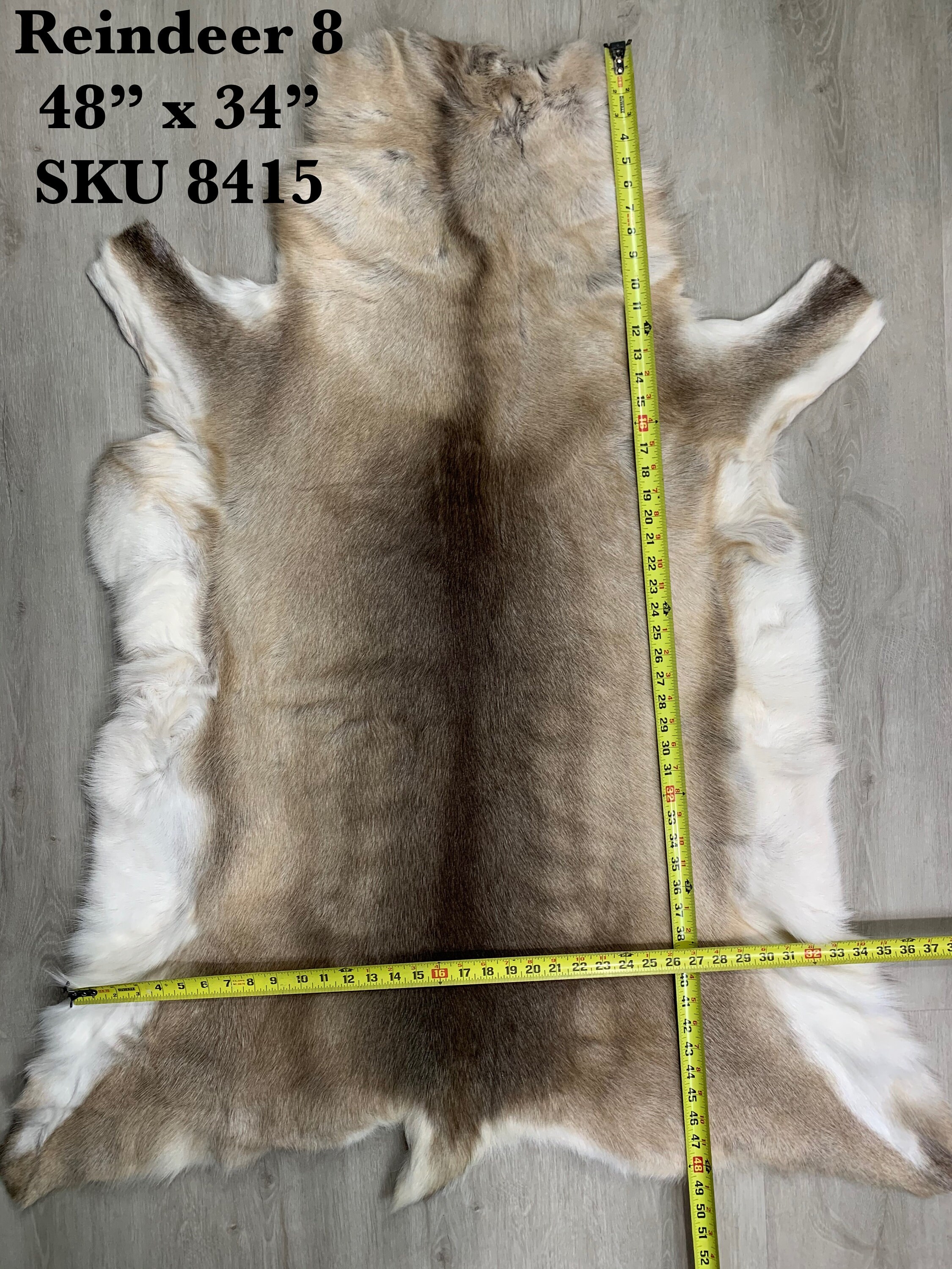 Reindeer Rug / Scandinavian Reindeer Hide / Genuine Reindeer | Etsy