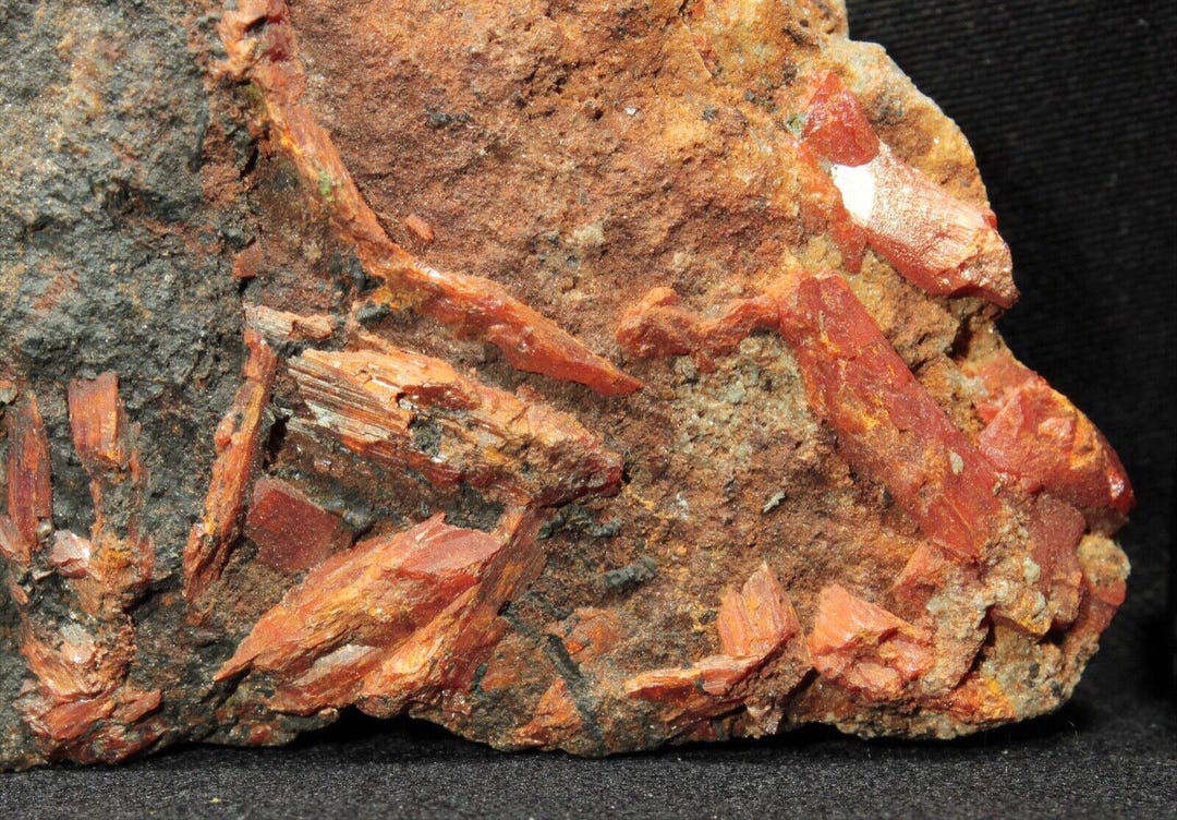 9.3 Cm Specimen of Crocoite From the Type Locality Berezosk Deposit ...