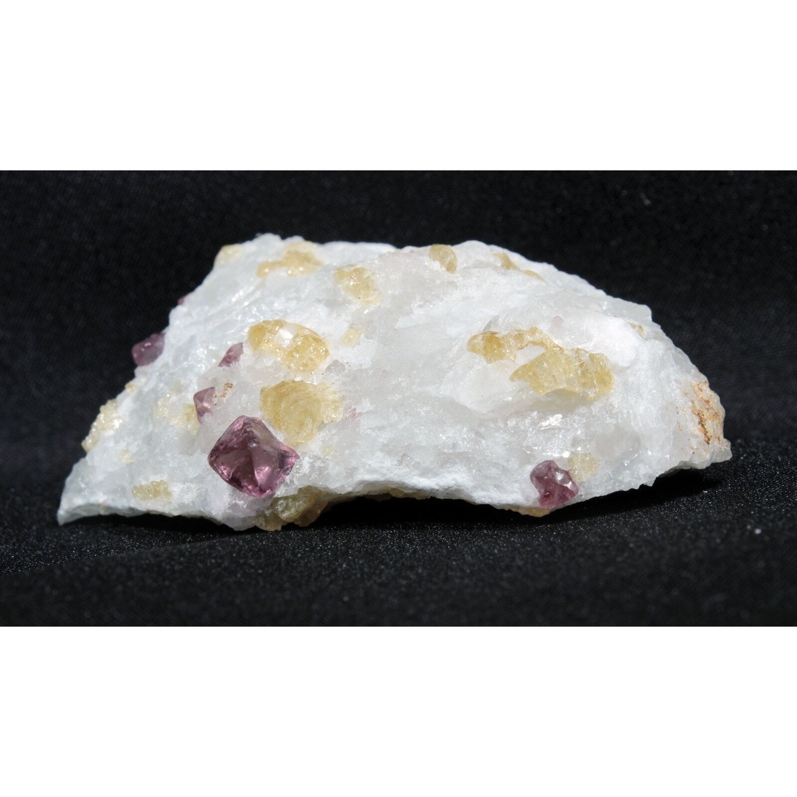 Purple Spinel Crystals With Chondrodite Pein-pyit Mine, Mogok Myanmar ...