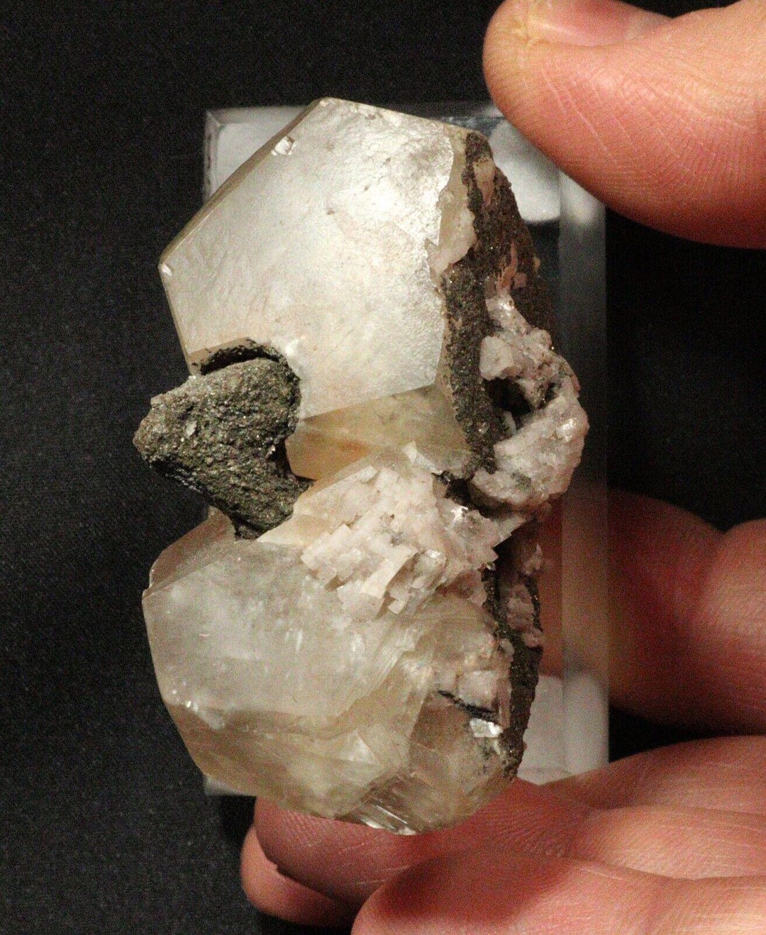 Tabular Calcite Crystals W/ Marcasite & Dolomite From Herkimer County ...