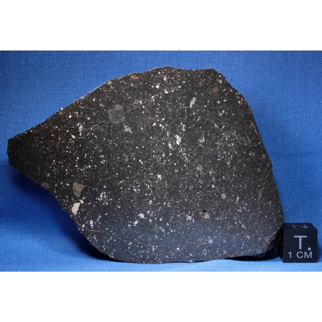 82.8 Gram NWA 4860 Meteorite End Slice - Chondrite L4 - Found 2003 - Etsy
