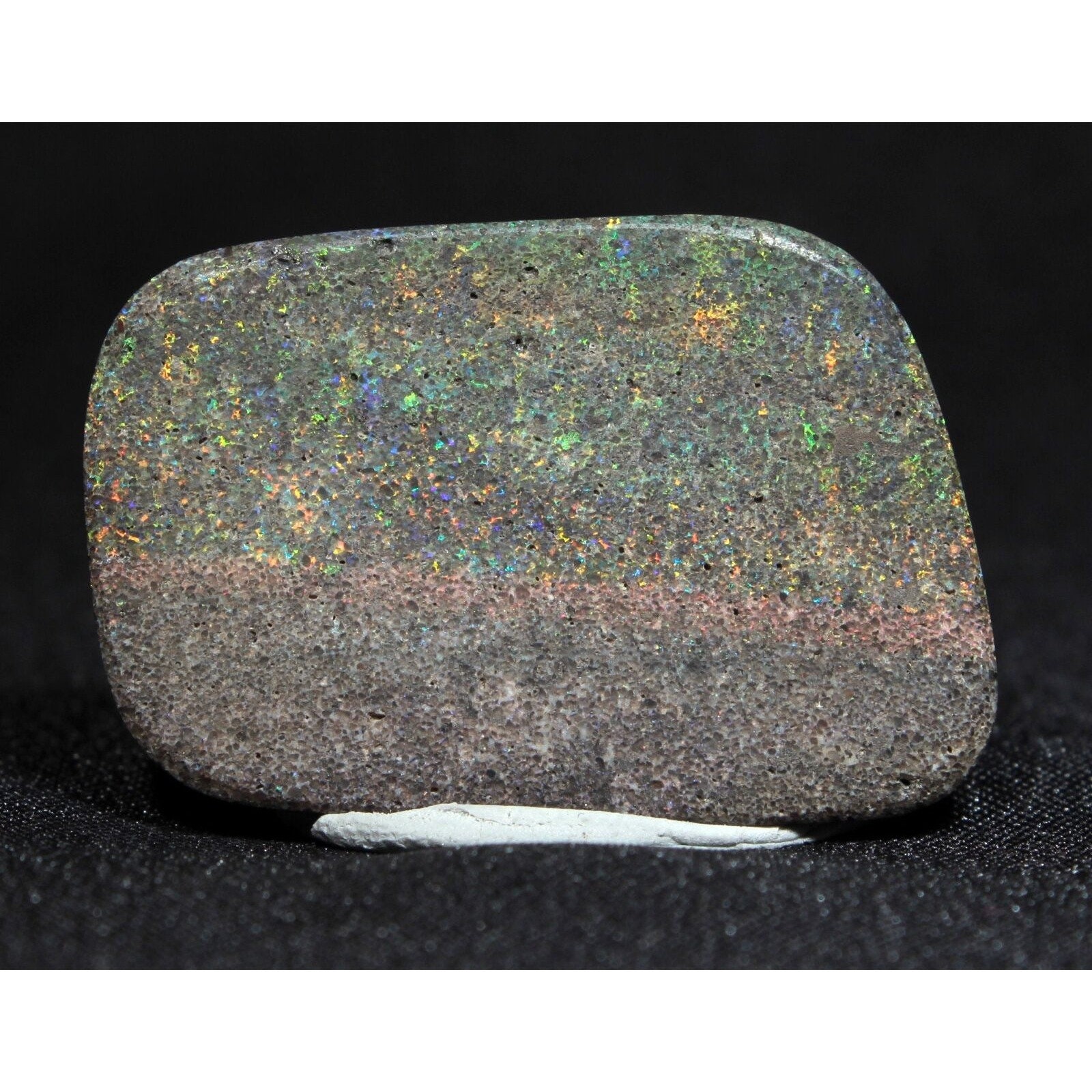 14.9 Ct Andamooka Rainbow Matrix Opal Cabochon Great Piece - Etsy