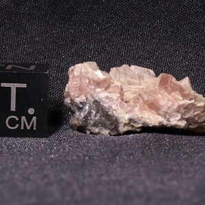 Rare Locale Pale Pink Rhodochrosite From Burgin Mine, Utah Old Label - Etsy