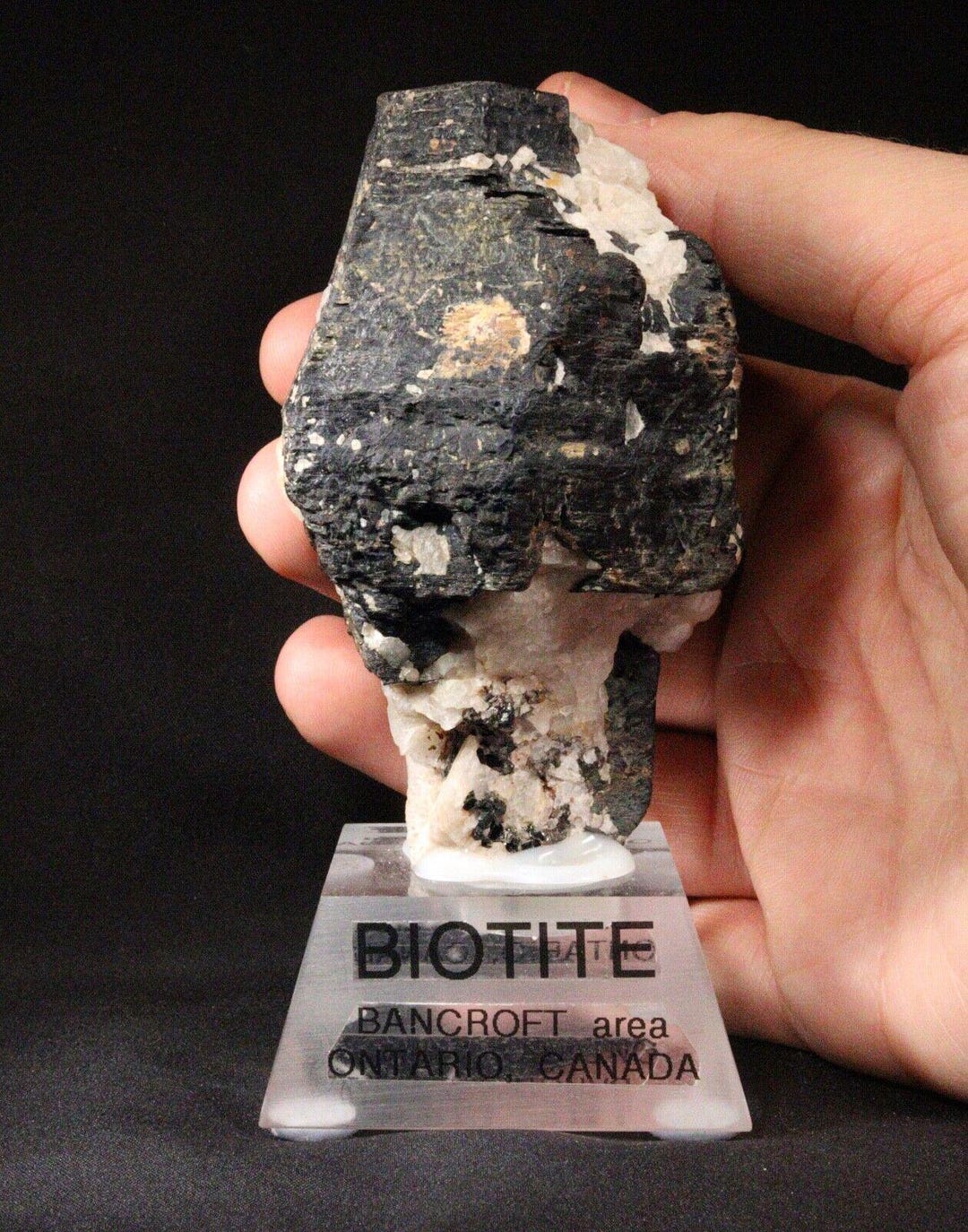Unusual Tapered Hexagonal Biotite From Bancroft, Canada - Ex. Kay ...