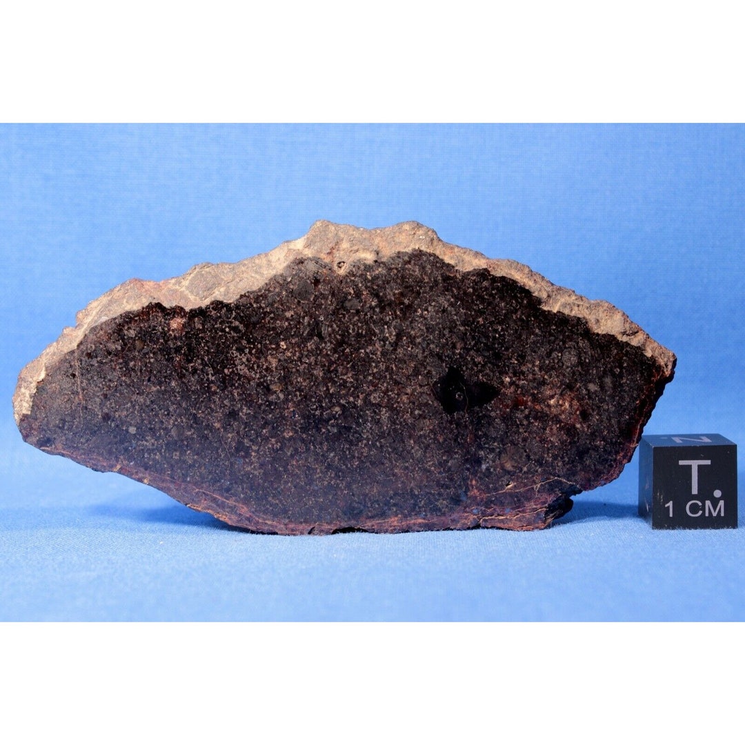 51.25 Gram Davy (a) Meteorite Slice - Chondrite L4 - Found 1940 in ...