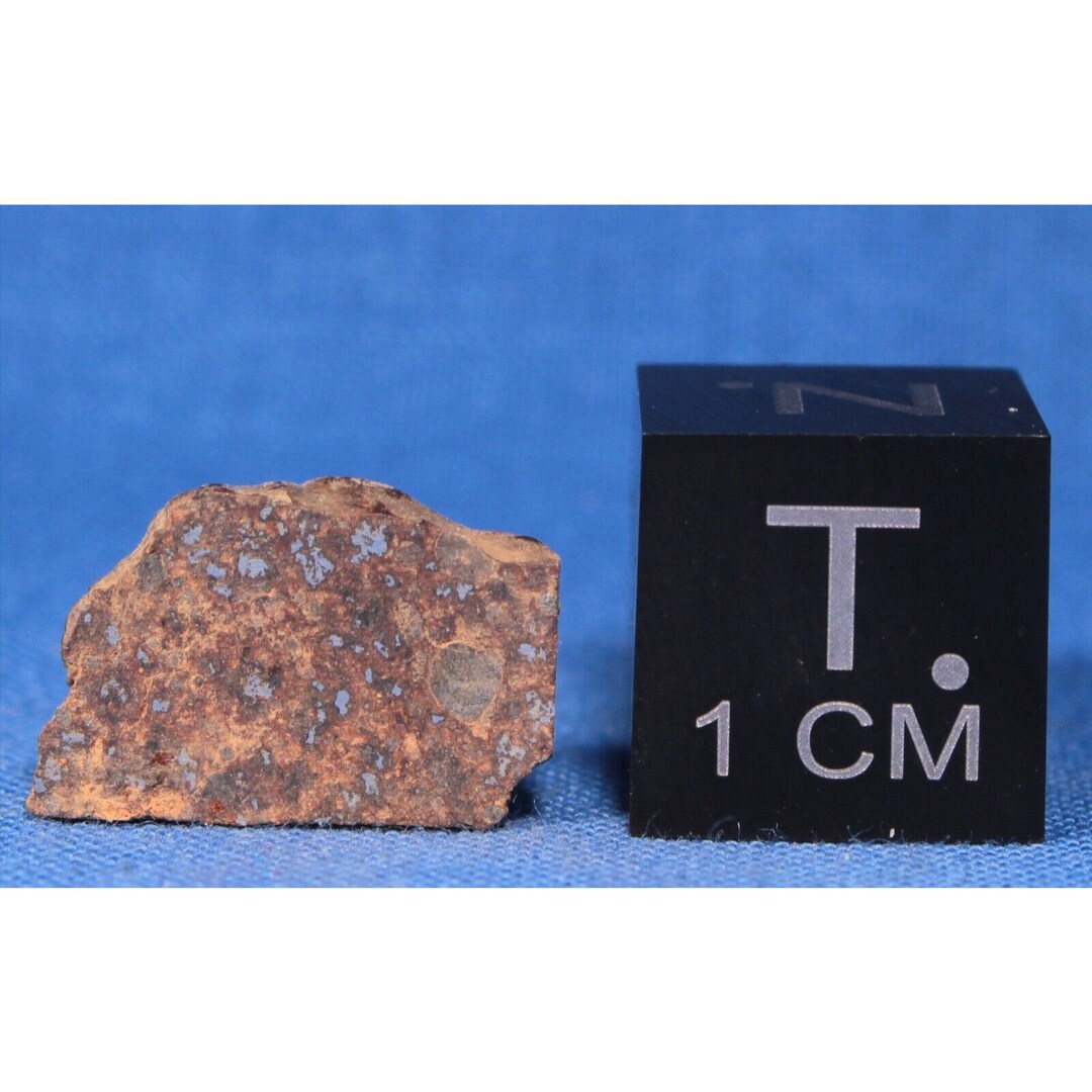 0.55 Gram Reggane 003 Meteorite Slice - Chondrite H4 - Found 1989 ...