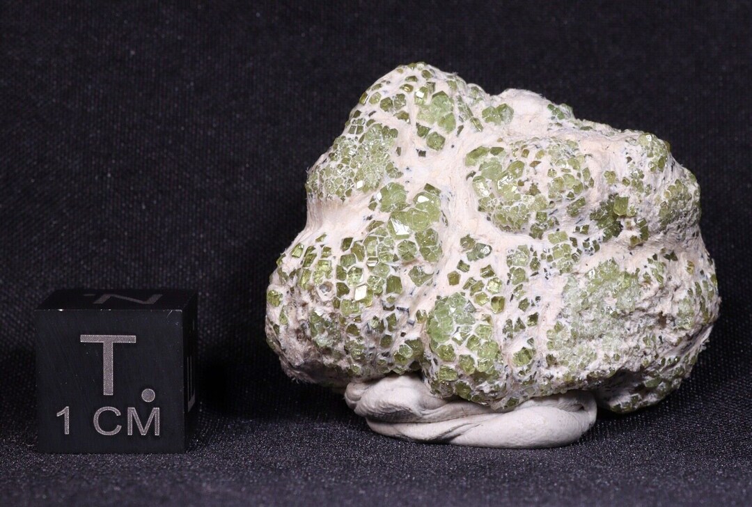 Classic Demantoid Garnet Crystal Cluster From Malenco Valley, Italy - Etsy