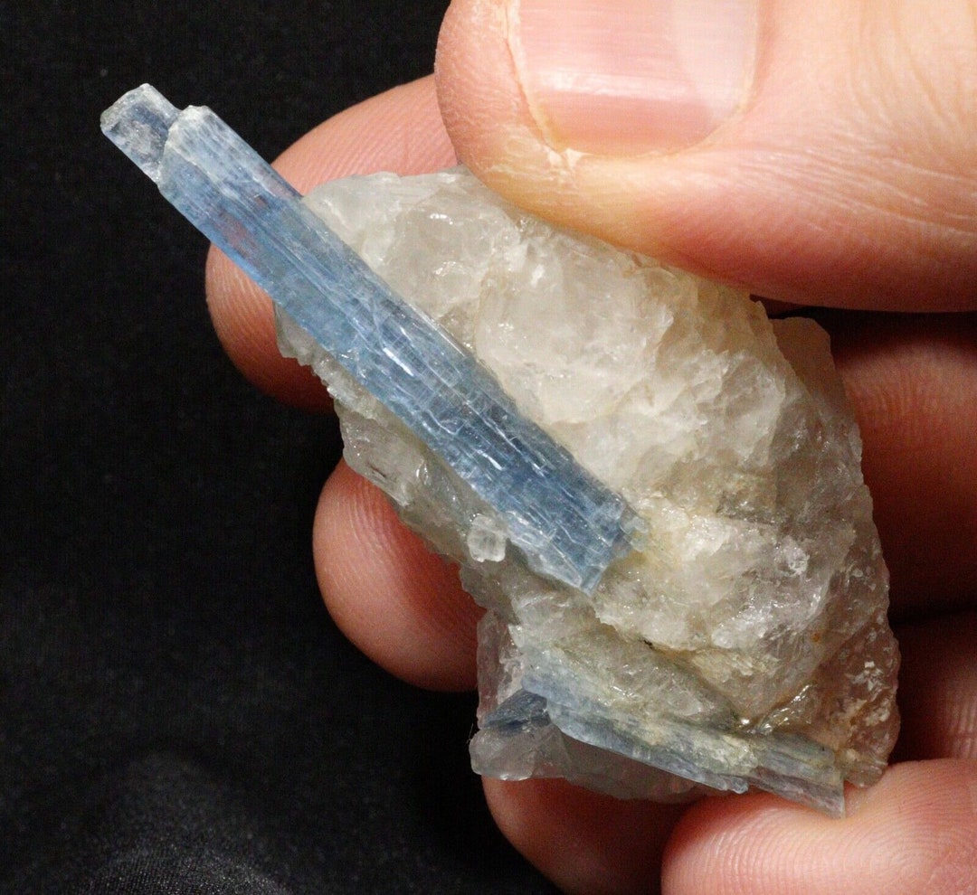 Gemmy Translucent Kyanite Crystals From Barra Do Salinas, Minas Gerais ...