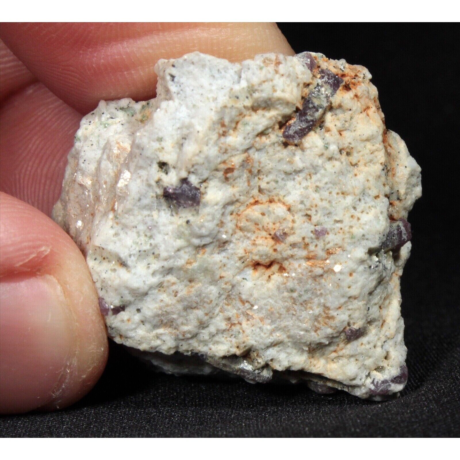 Raspberry Ruby Crystals in Matrix From Cascade Canyon, California 6.7 ...