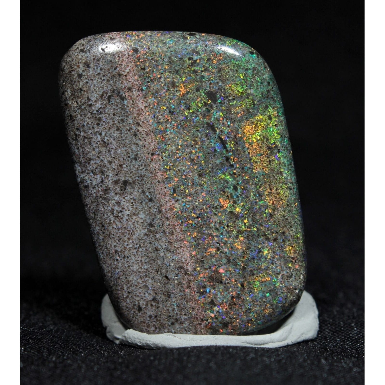 14.9 Ct Andamooka Rainbow Matrix Opal Cabochon Great Piece - Etsy