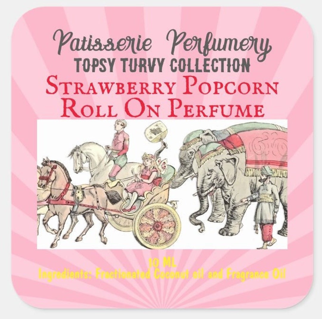 Strawberry Popcorn Perfume Strawberry Sugar Popcorn - Etsy
