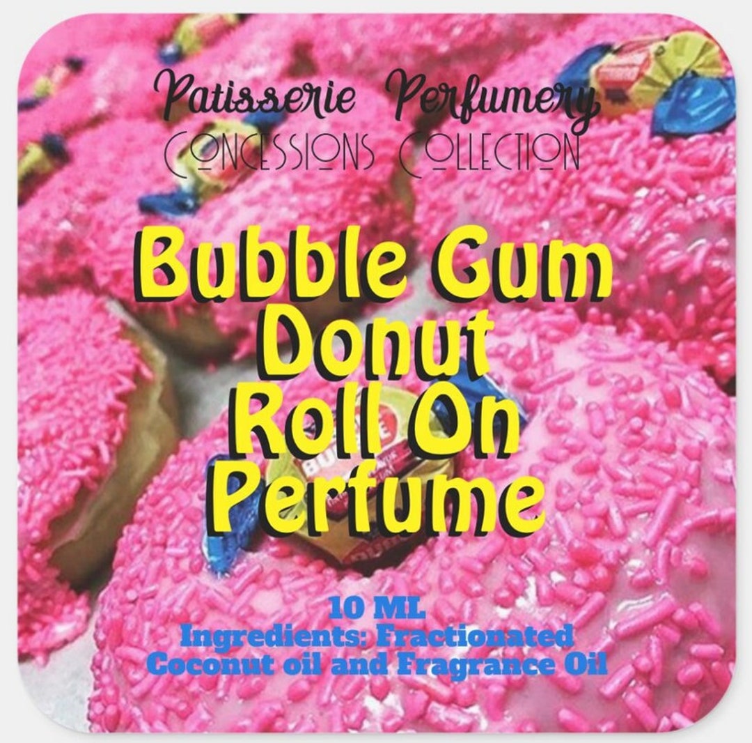 Bubble Gum Donut Perfume Bubble Gum, Frosted Donut, Sprinkles Free 2 ML ...