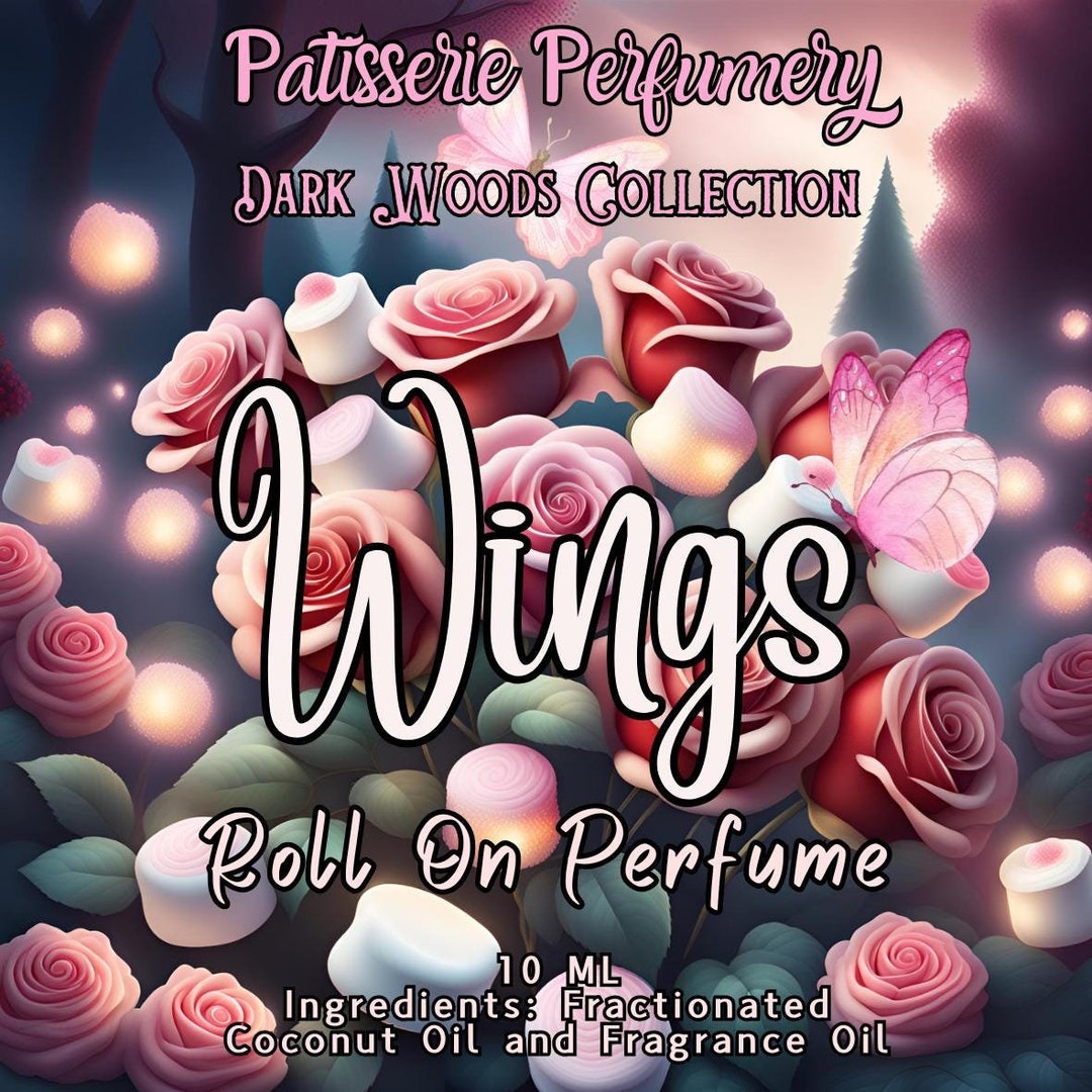 Wings Perfume Marshmallow, Rose, Caramel, Woods - Etsy