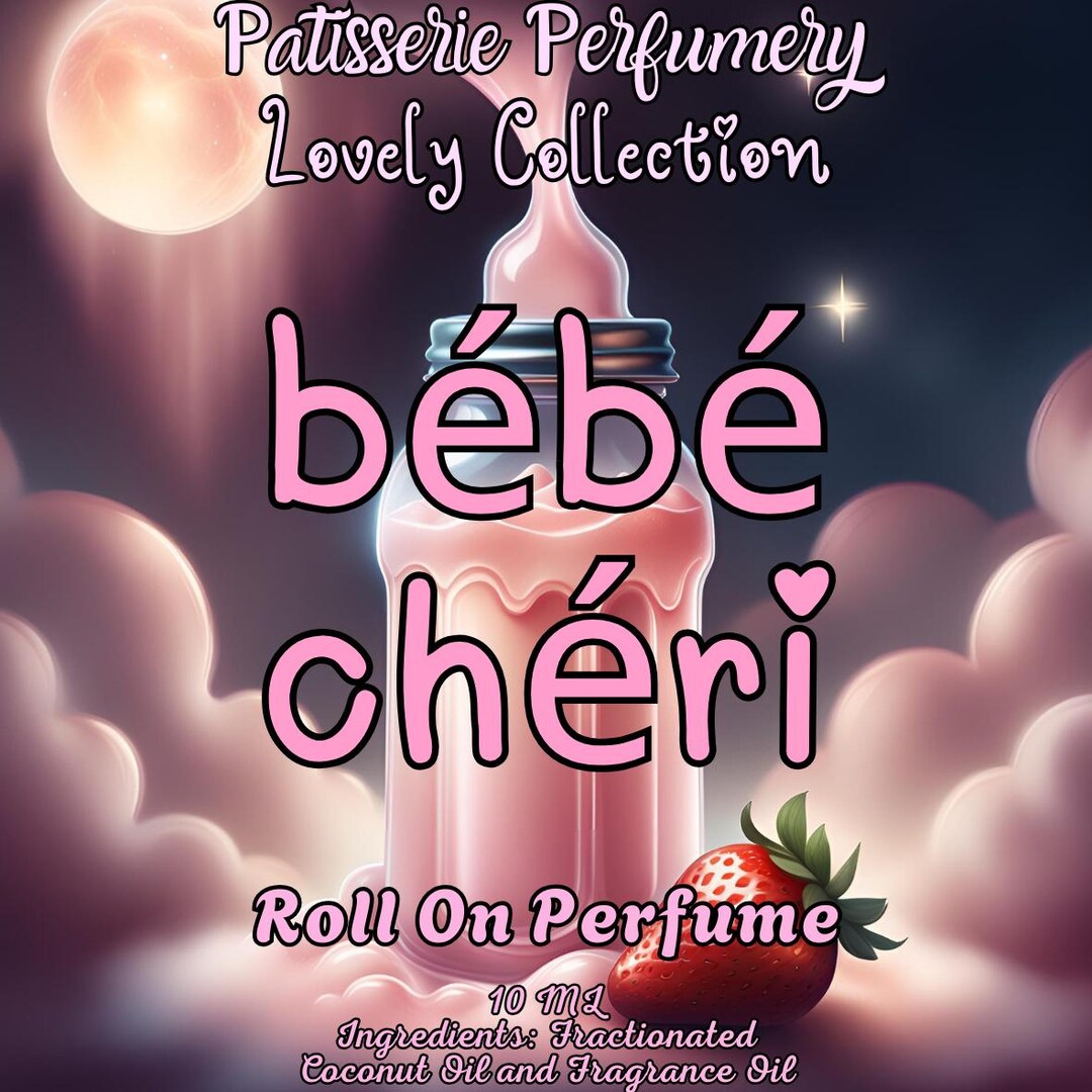 10 ML Bébé Chéri Perfume Oil- Hybrid Scent With Strawberry Milk ...