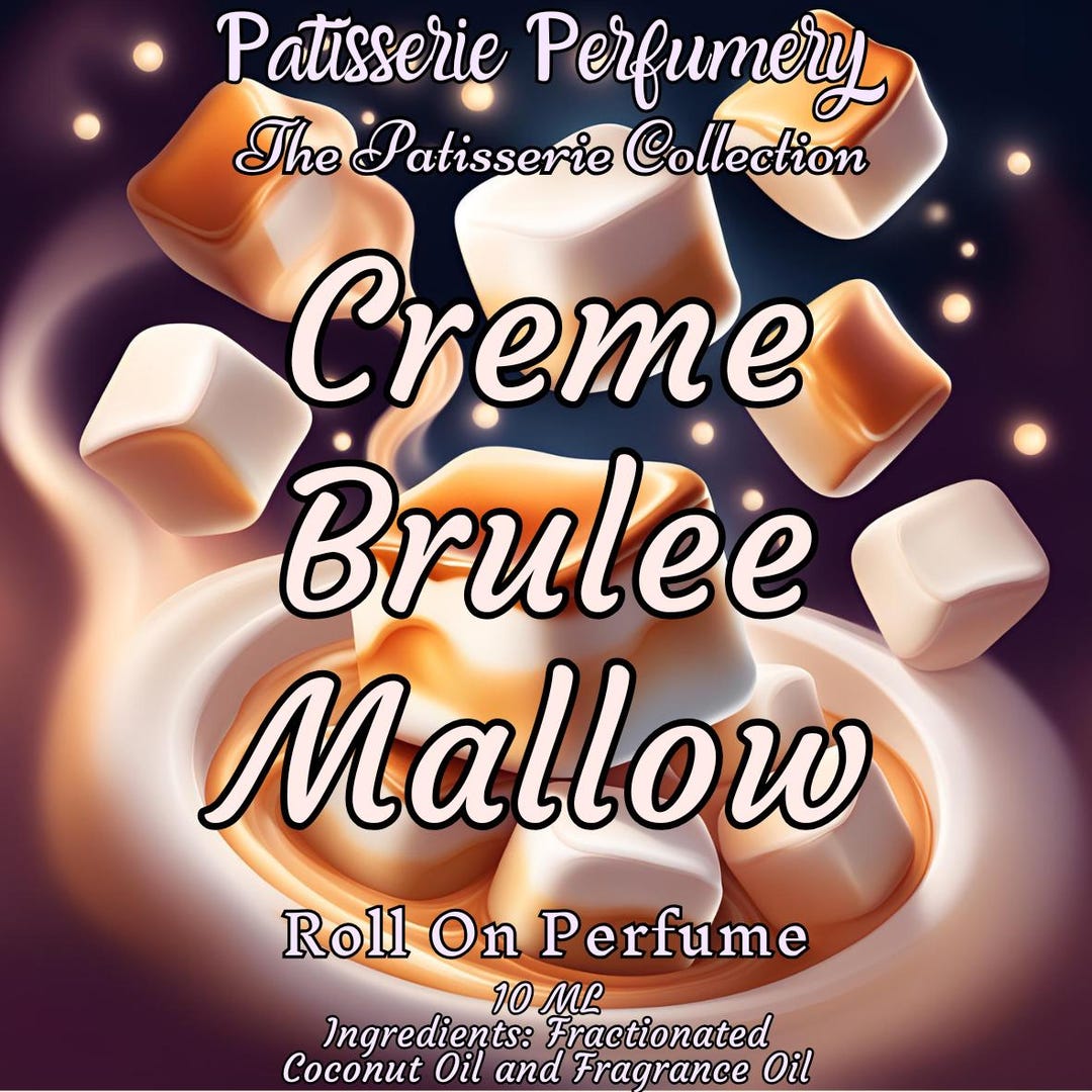 10 ML Creme Brulee Mallow Perfume Oil- Marshmallow, Vanilla, Milk ...