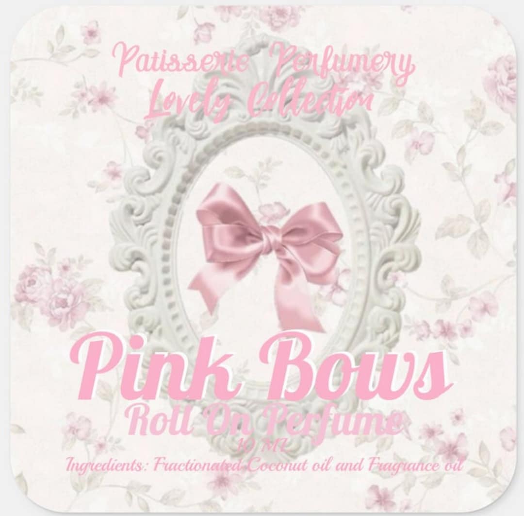 Pink Bows Perfume White Honey, Rosewater, Violet, Pink Amber, Vanilla ...