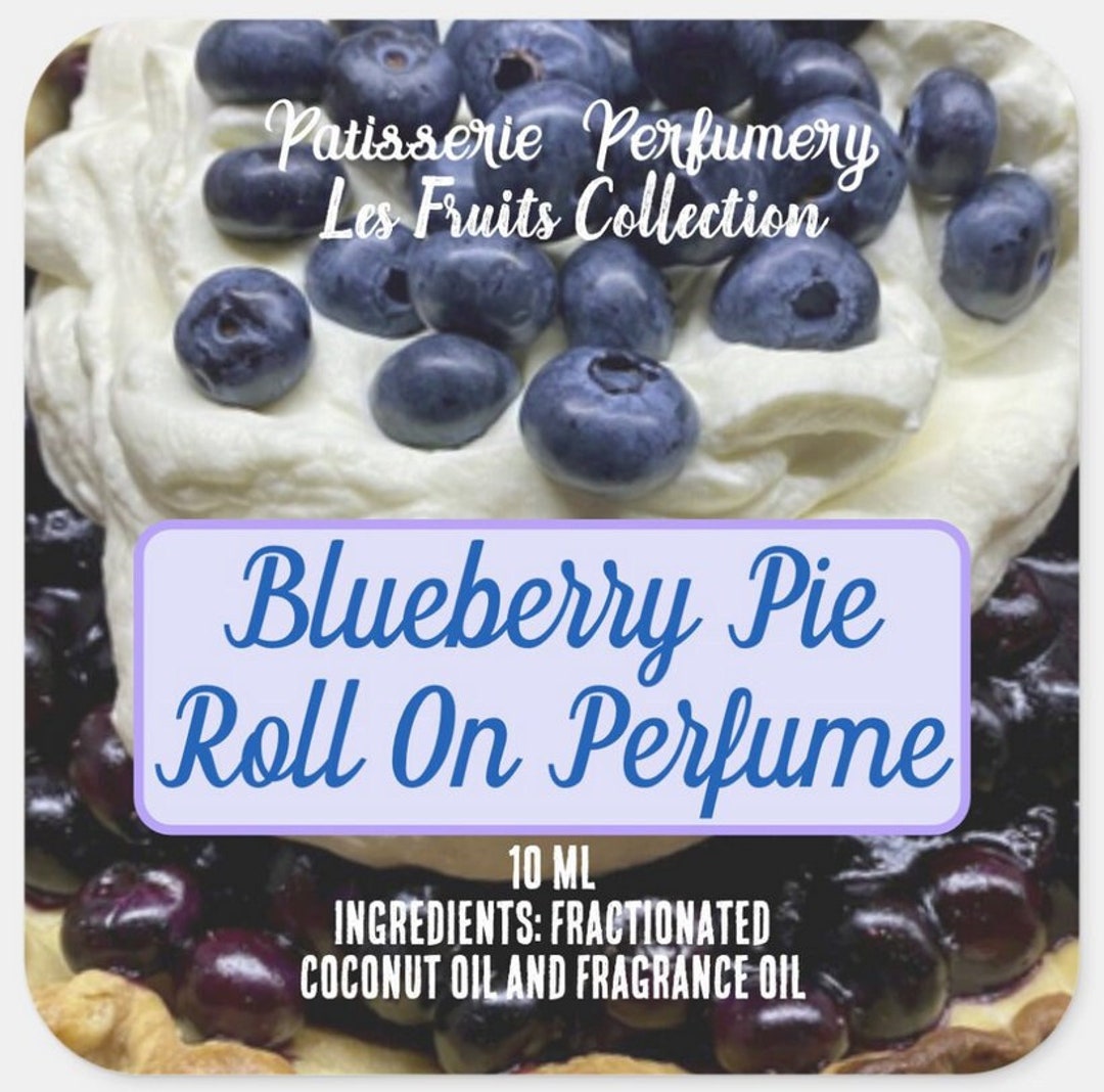 2 ML Sample Blueberry Pie Perfume Fresh Blueberries, Buttery Pie Crust ...