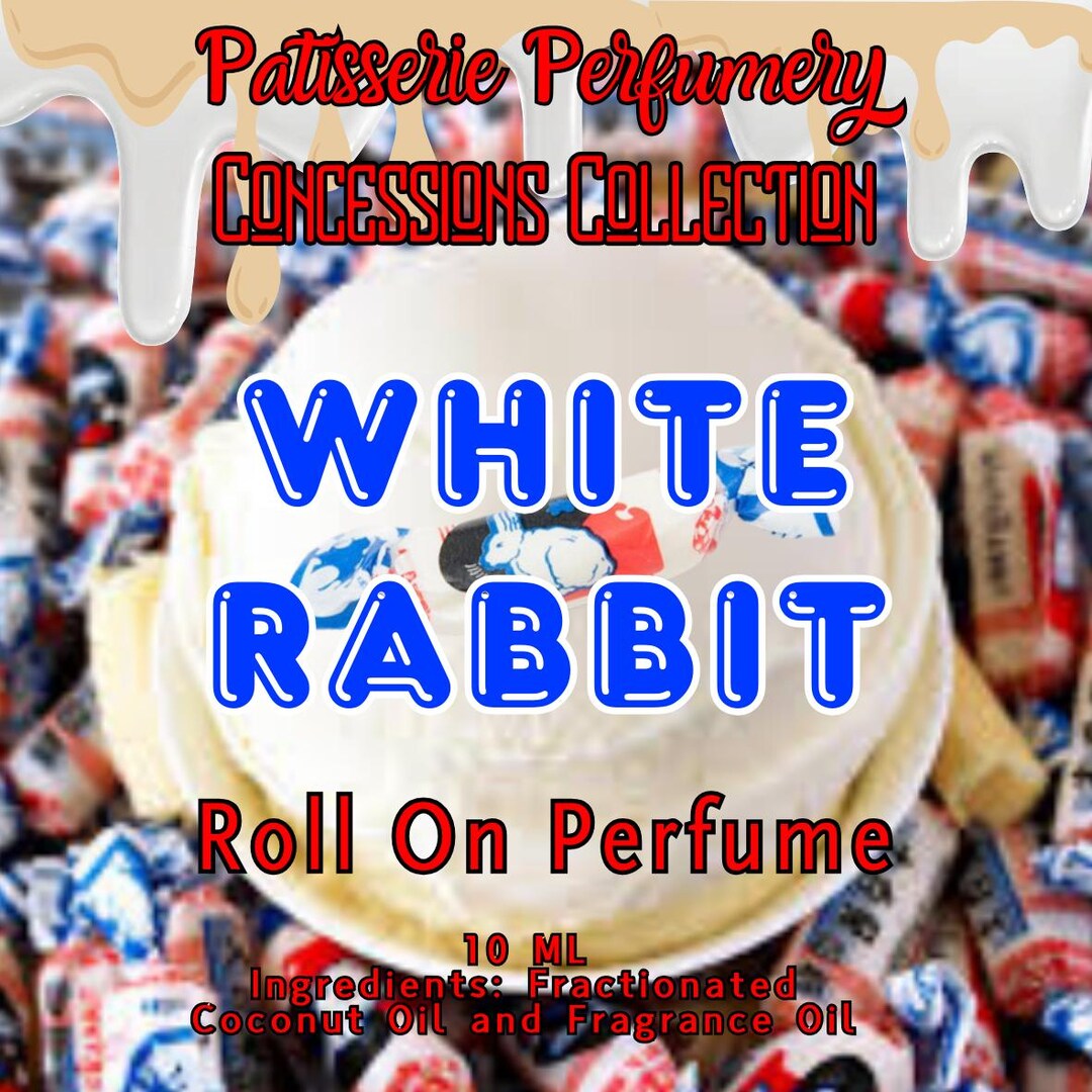 10 ML White Rabbit Perfume Sugar, Milk Candy, Vanilla - Etsy