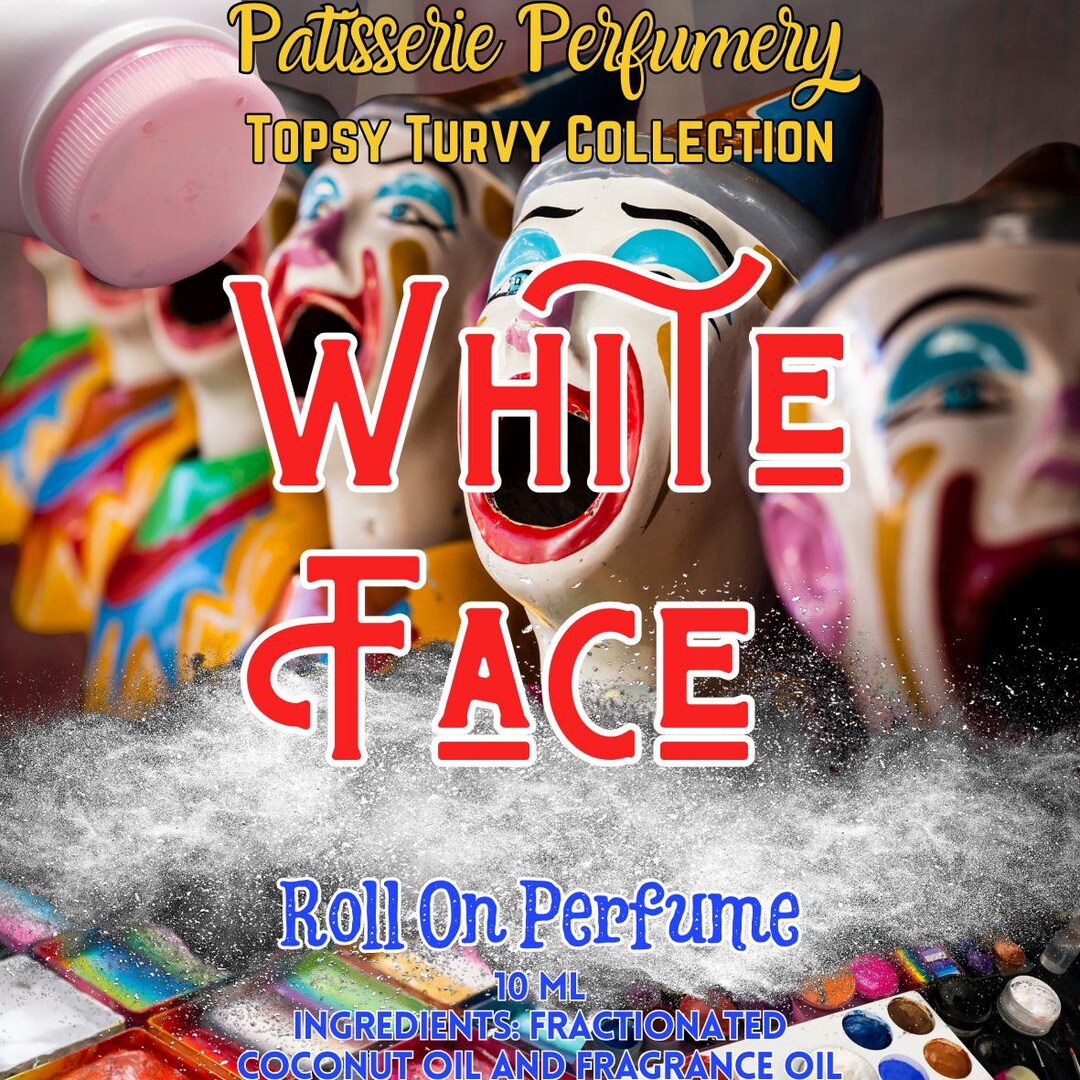 10 ML White Face Perfume Oil- Hybrid Scent With Cotton Candy & Poudre ...