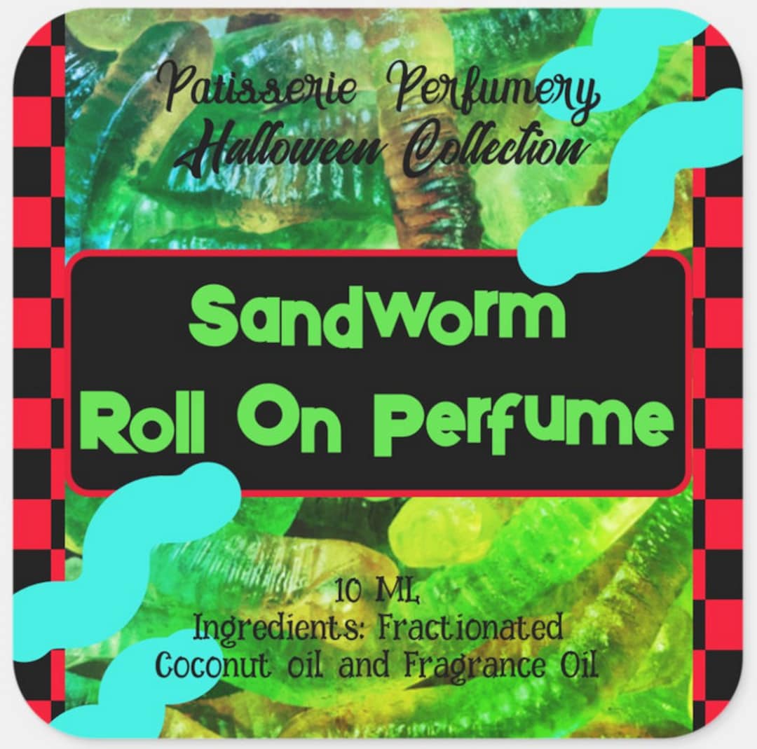 2 ML Sample Sandworm Perfume Gummy Worm Dirt Cup Gummy Worms, Chocolate ...