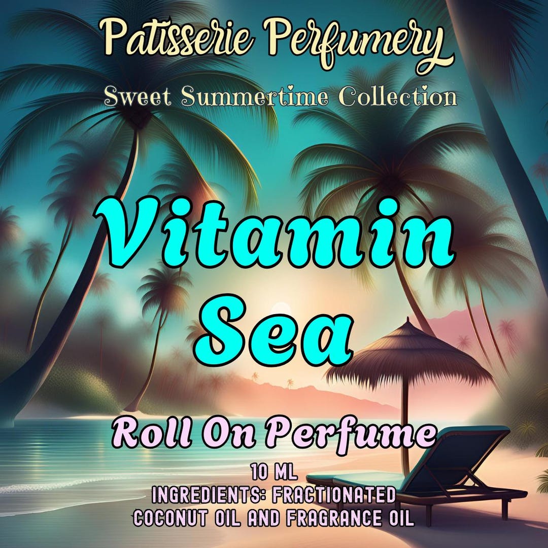 10 ML Vitamin Meeresduft - Ananas, Kokosnuss, Jasmin, Vanille, Tonka ...