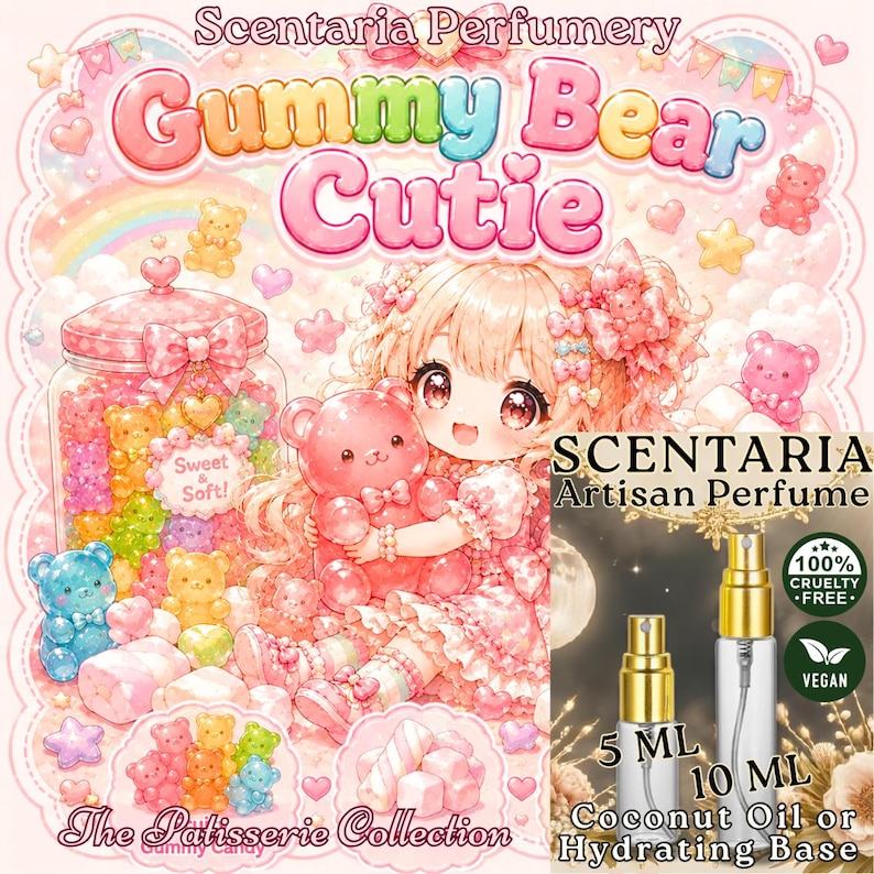 Gummy Bear Cutie Perfume Spray: Fruity Gummy Bears, Creamy Marshmallow ...