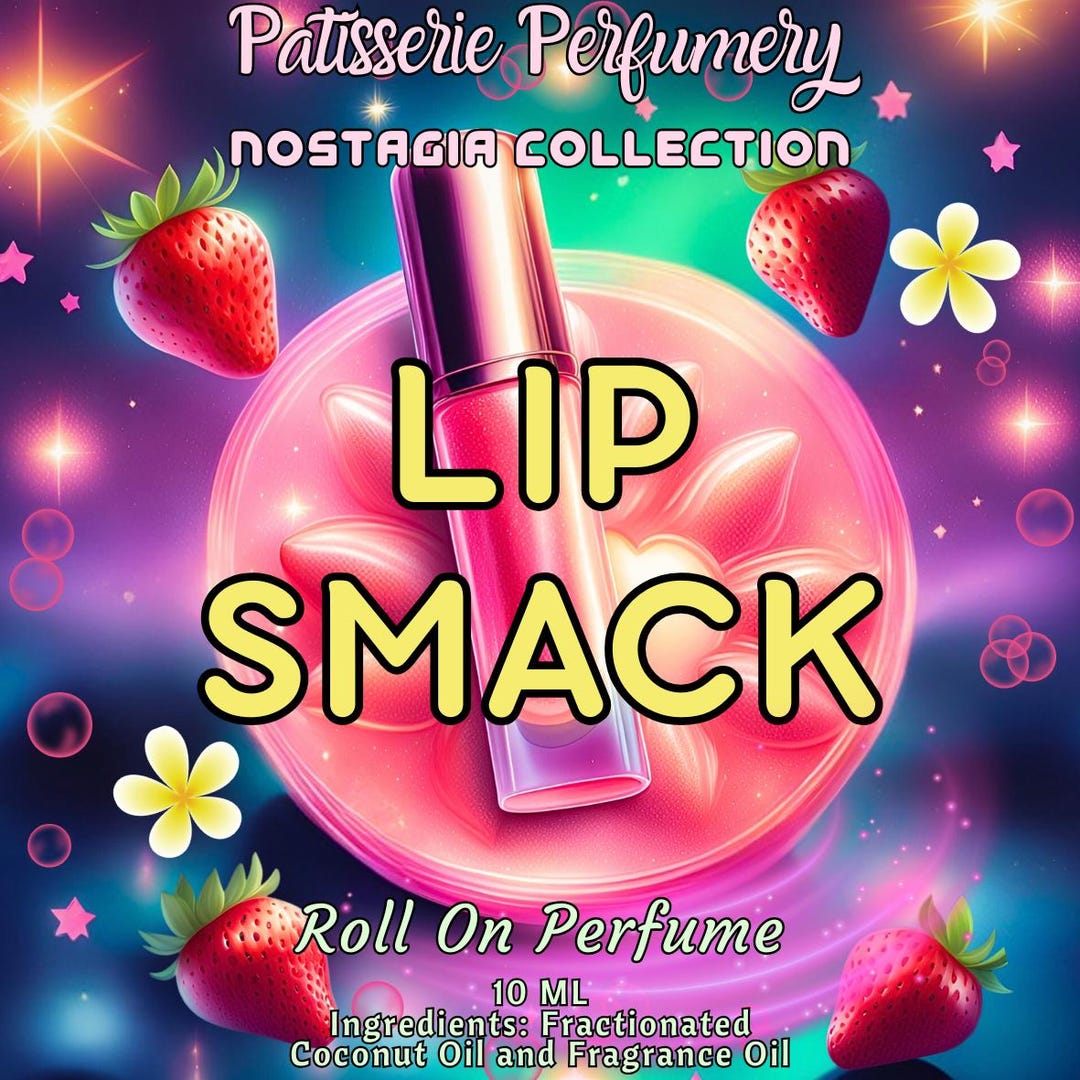 10 ML Lip Smack Perfume Oil- Lip Smacker, Lip Gloss, 90's Summer Vibe ...