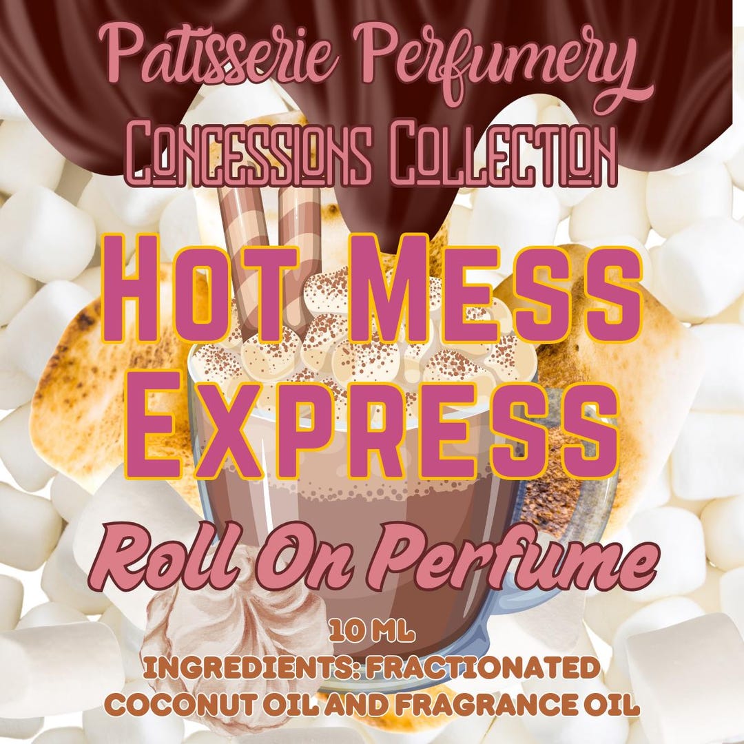 10 ML Hot Mess Express Perfume Oil- Warm Gooey Marshmallow, Milk ...