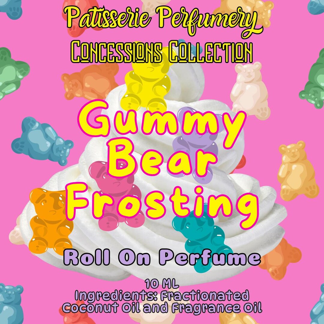 Gummy Bear Frosting Perfume Fruity, Sweet Gummy Bear Frosting - Etsy