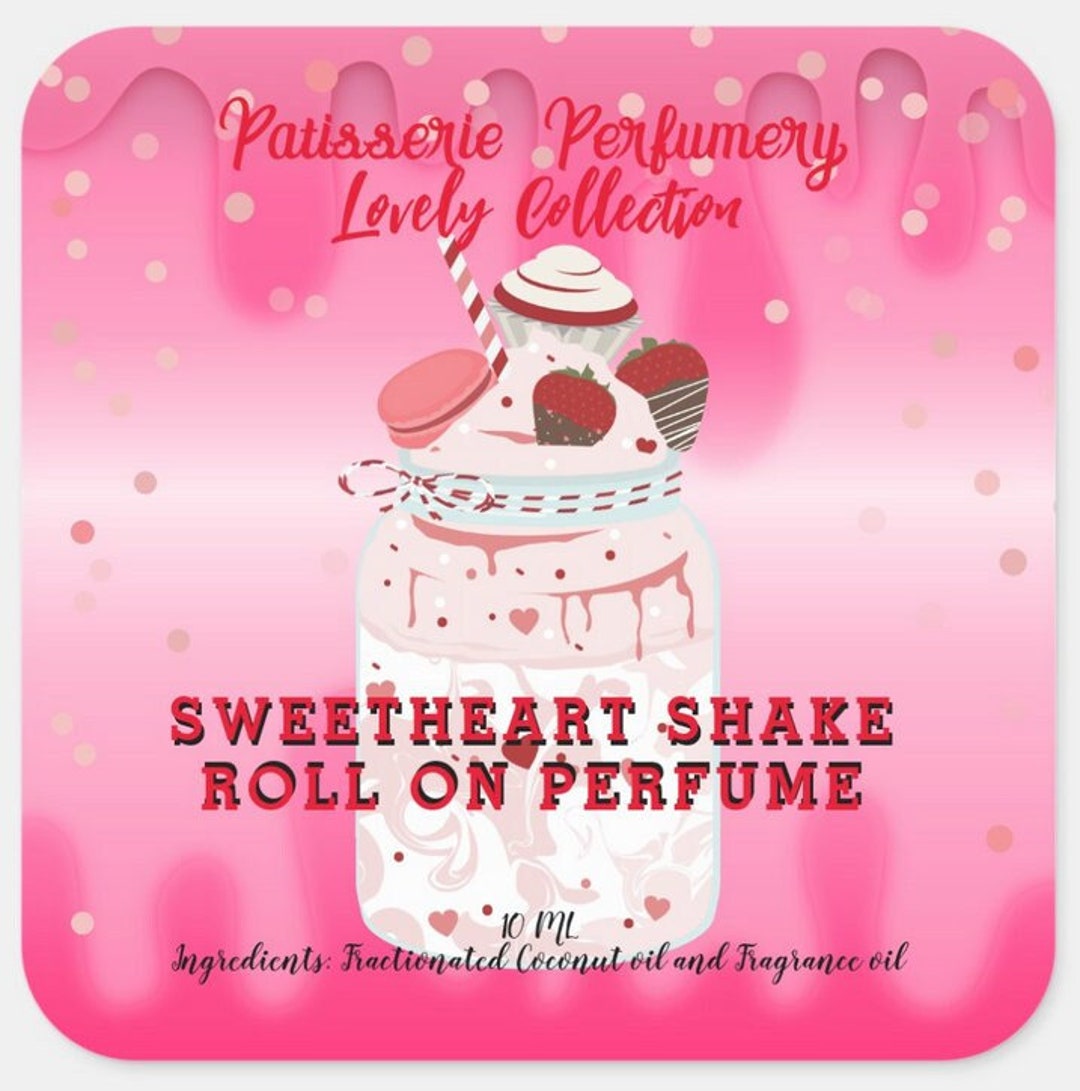 Sweetheart Shake Perfume Strawberry, Marshmallow, Cream, Chocolate - Etsy
