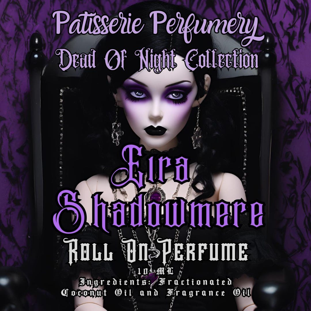 Eira Shadowmere Perfume Vanilla Absolute, Tonka, Jasmine, Patchouli ...
