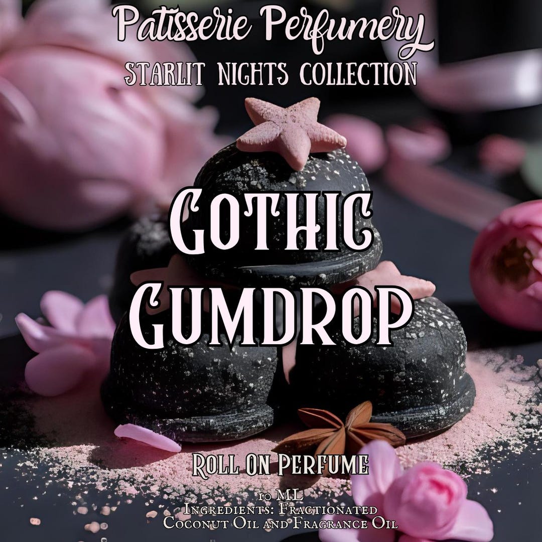 Gothic Gumdrop Perfume Oil- Gum Drops, Strawberry Sugar, Peony ...