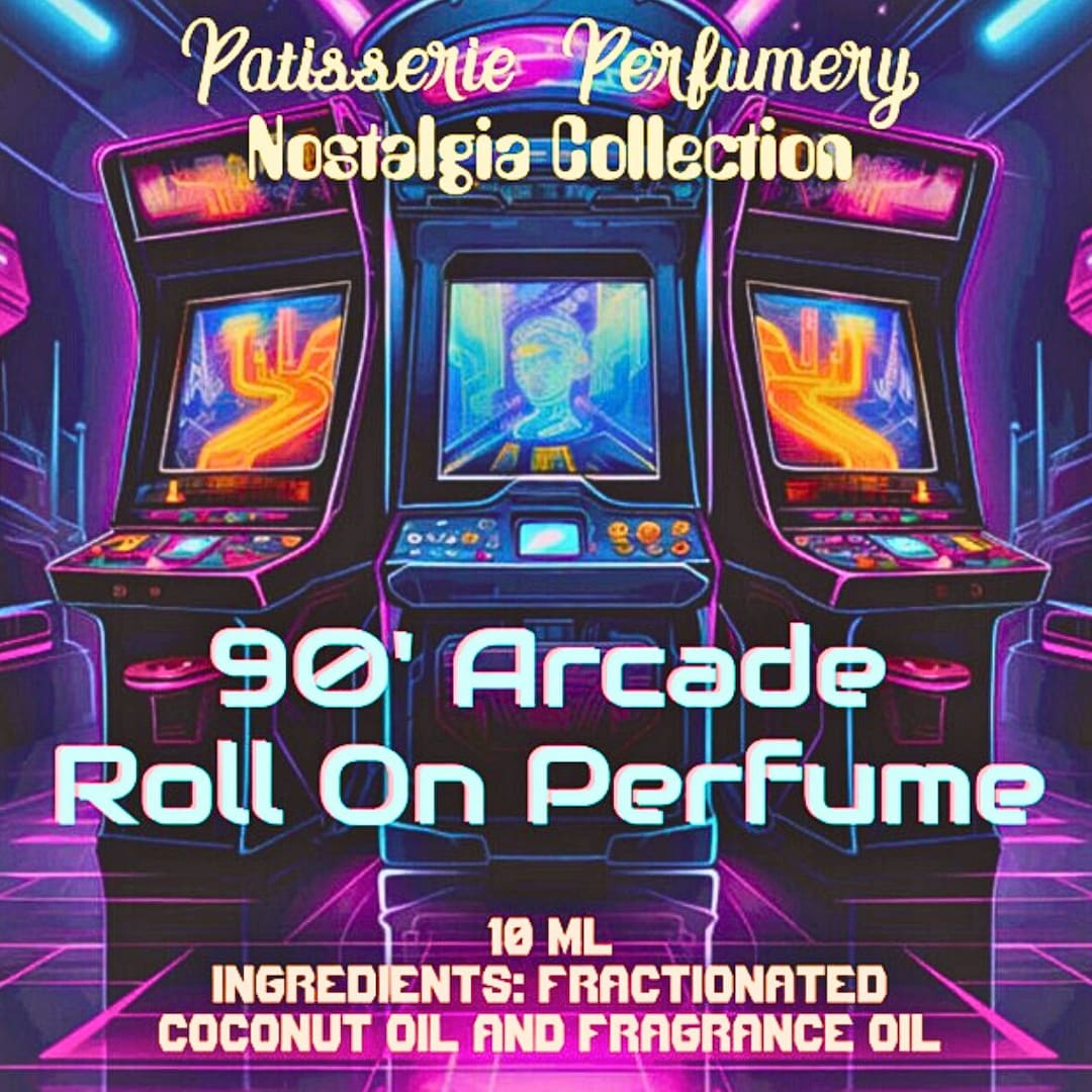 90's Arcade Perfume Dusty Arcade Machines, Warm Electronics, Plastic ...