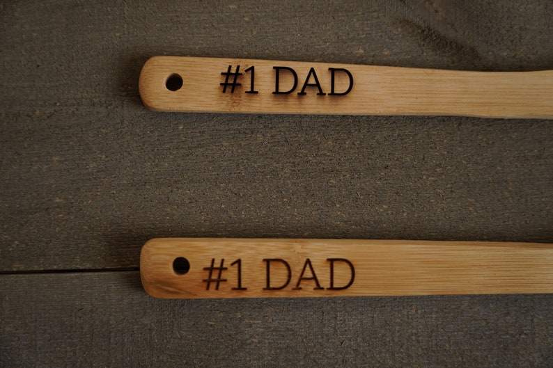 Number 1 Dad Utensil | Father's Day Gift | Men's Birthday - Christmas ...