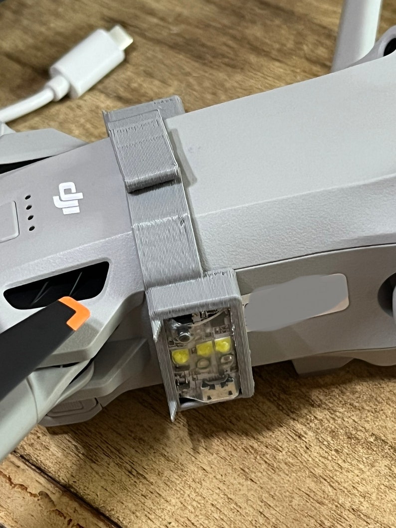 DJI Mini 3 Pro Side Mount for VIFLY Strobes strobes Not - Etsy