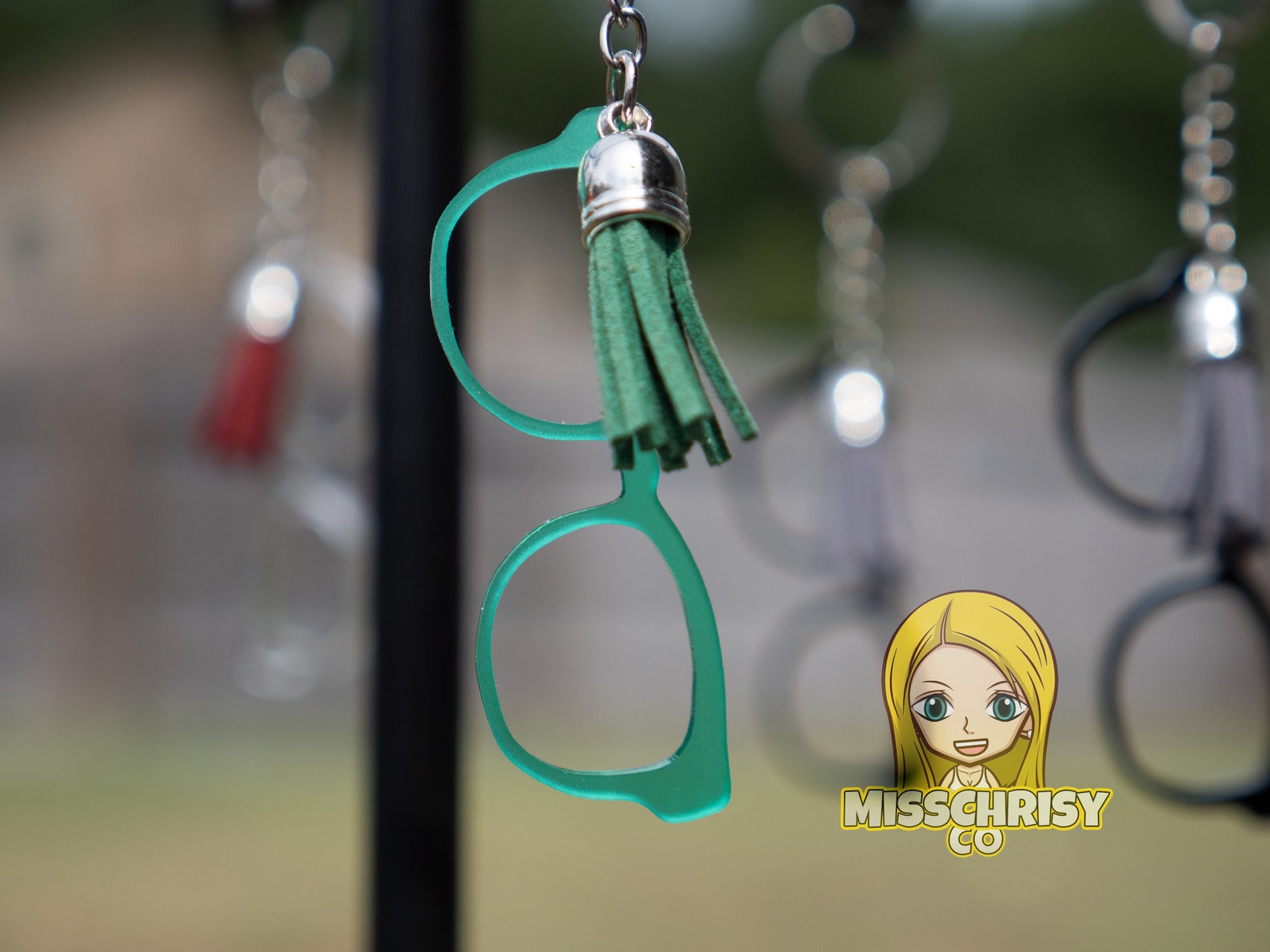 Eyeglass Keychain Acrylic - Etsy