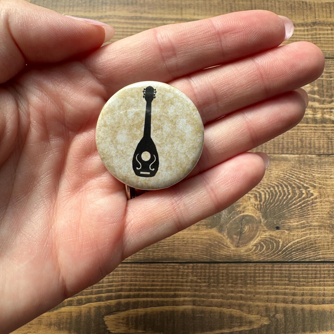 Bard DND Class Symbol 1.25 Inch Button - Etsy