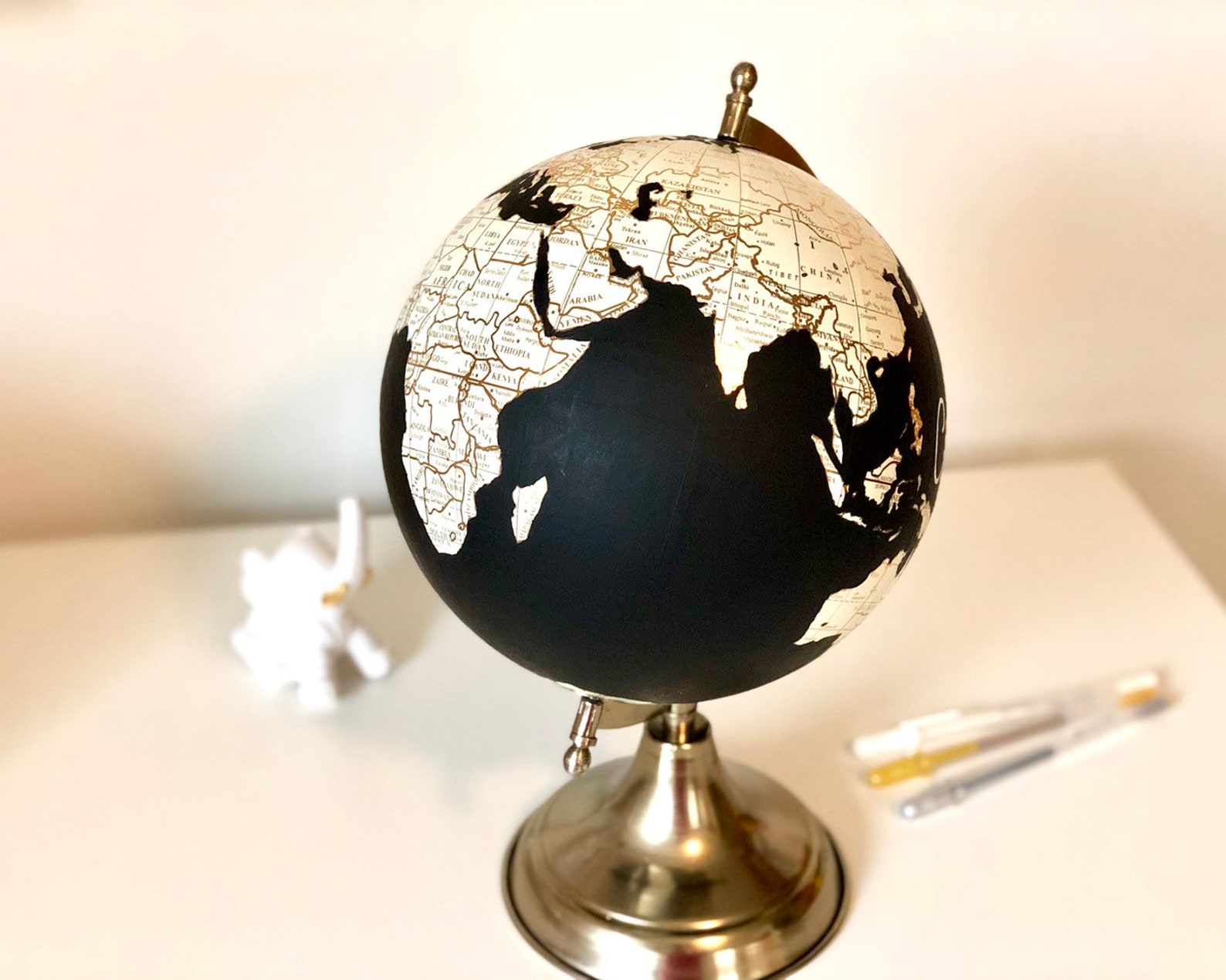 Graduation Party Decoration Custom Globe Guest Book Sign In - Etsy