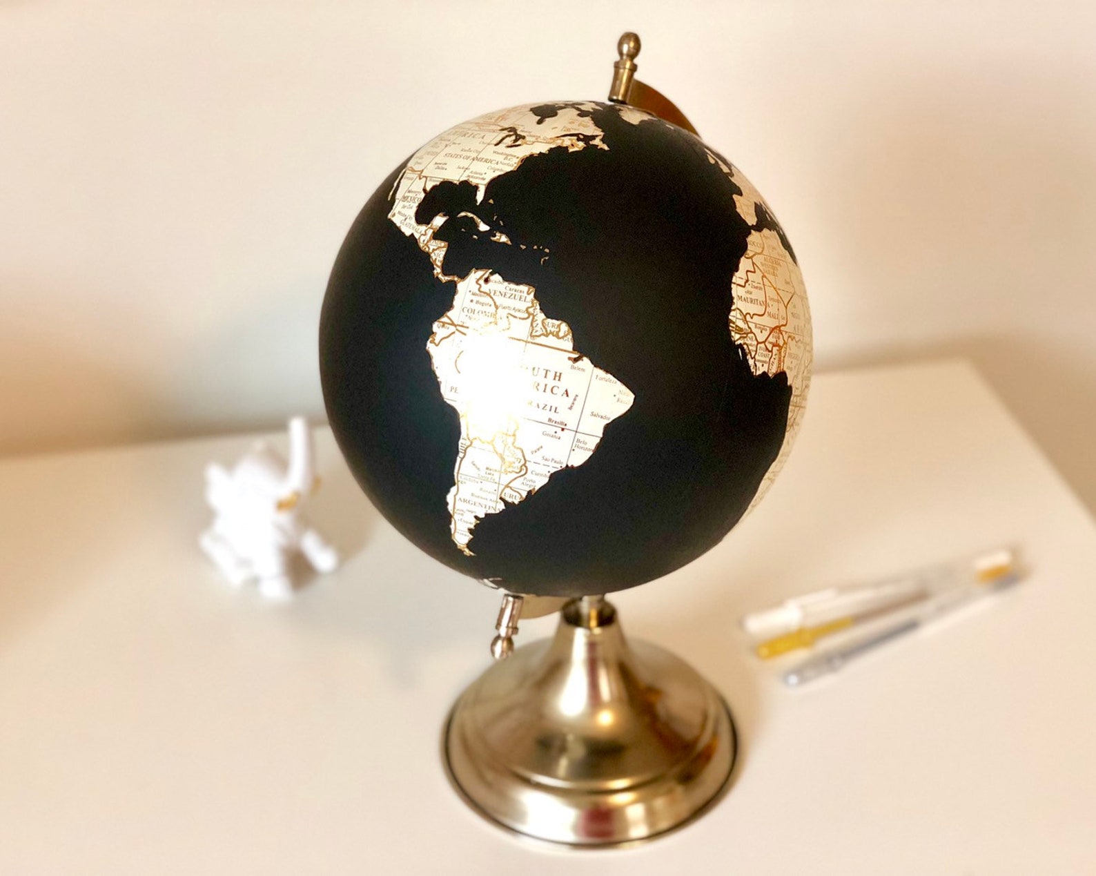 Graduation Party Decoration Custom Globe Guest Book Sign In - Etsy