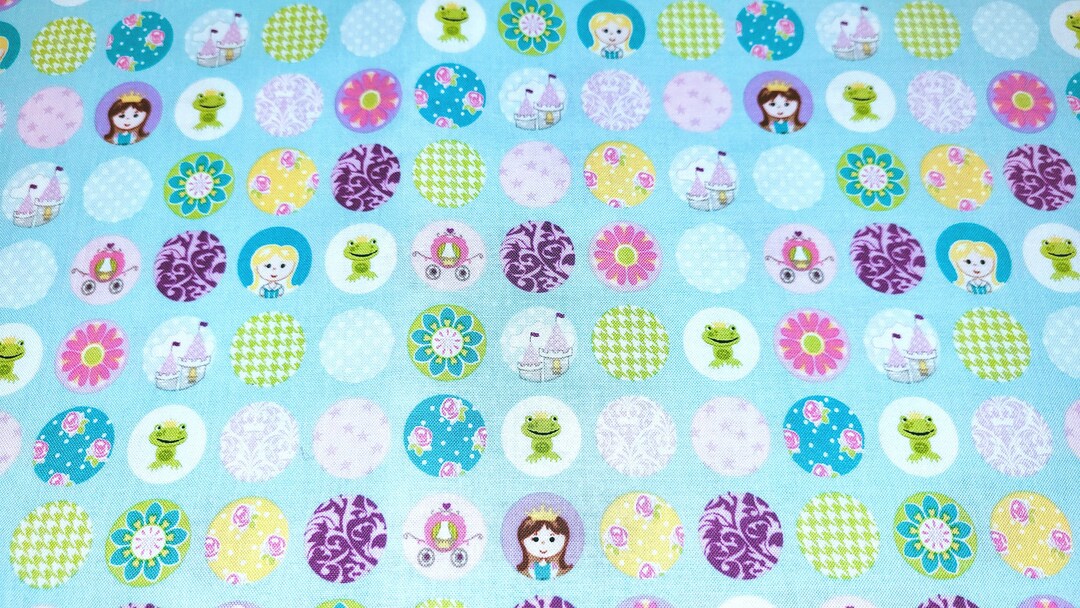 Dream and a Wish C4813 Sandra Workman Riley Blake Cotton Fabric Soft ...