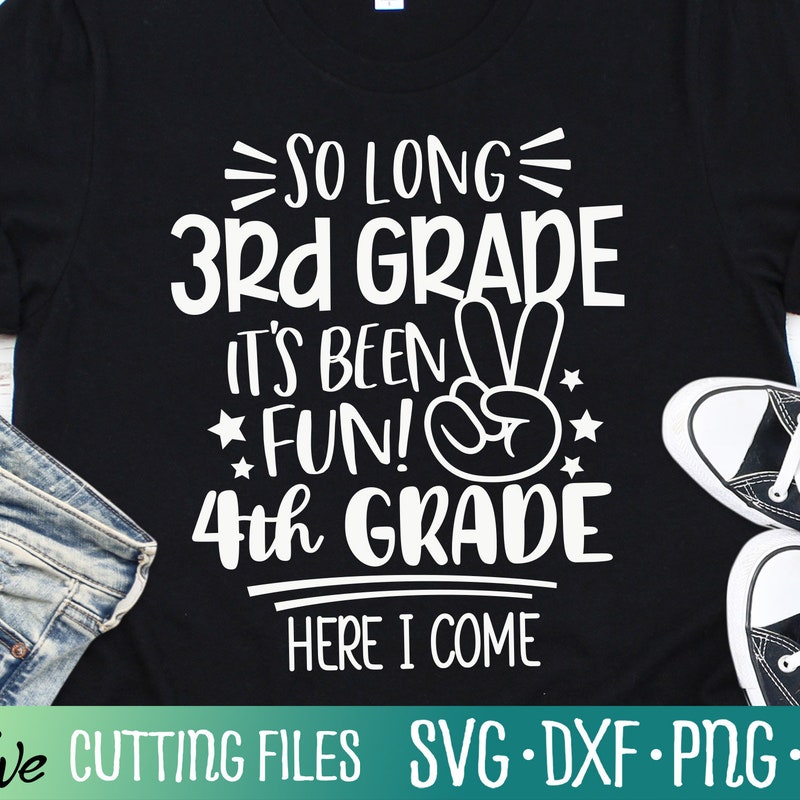 3rd Grade Sign - Etsy