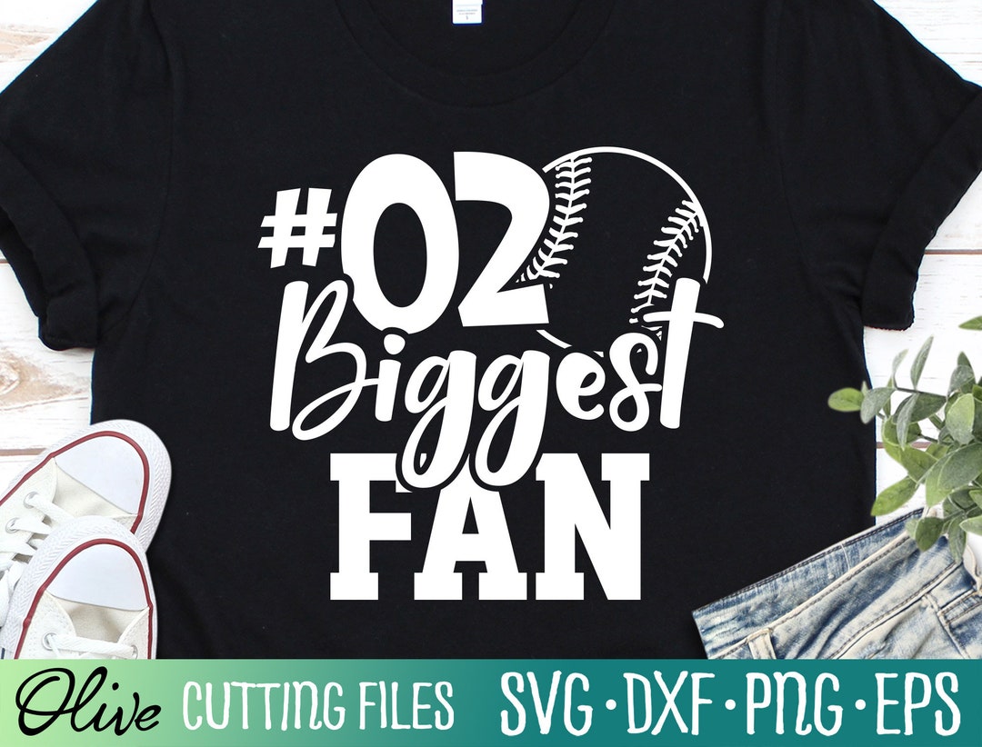 Number 02 Biggest Fan Softball Svg, Softball Mom Svg, Softball Svg ...