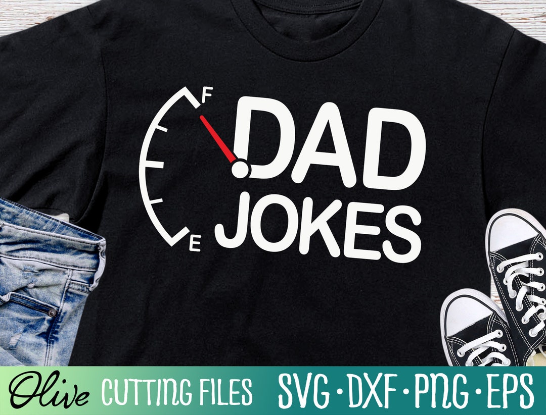 Dad Jokes Meter Svg, Dad Svg, Fathers Day Svg, Sarcastic Funny Dad Svg ...
