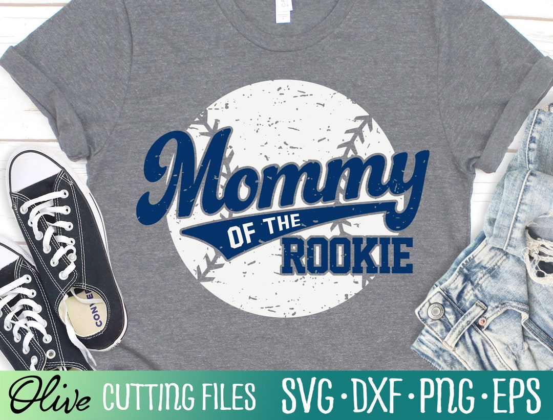 Mommy of the Rookie Svg, Baseball Mom Svg, Baseball Svg, Baseball Mamma ...